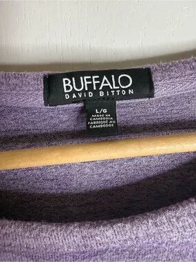 Buffalo David Bitton | Sweaters | Buffalo David Bitton Purple ...